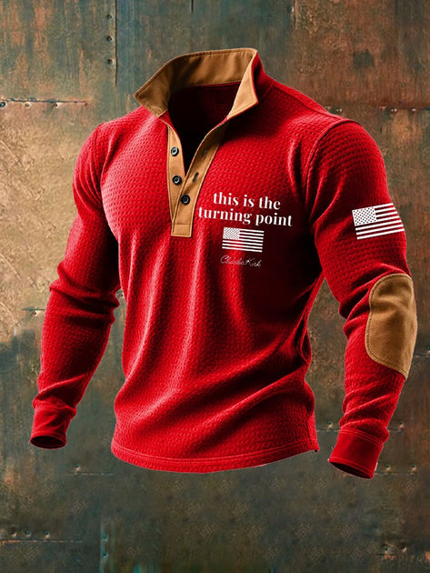 Men's This is the Turning Point Print Sweatshirt – WildernessMans