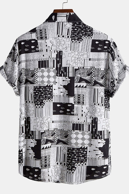 Geometry Print Shirt – WildernessMans