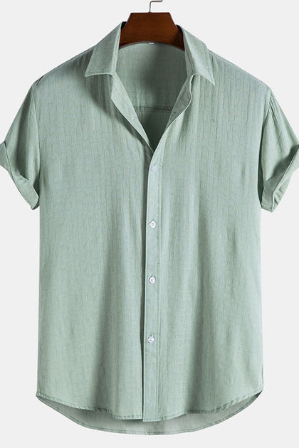 Solid Basic Lapel Shirts – WildernessMans